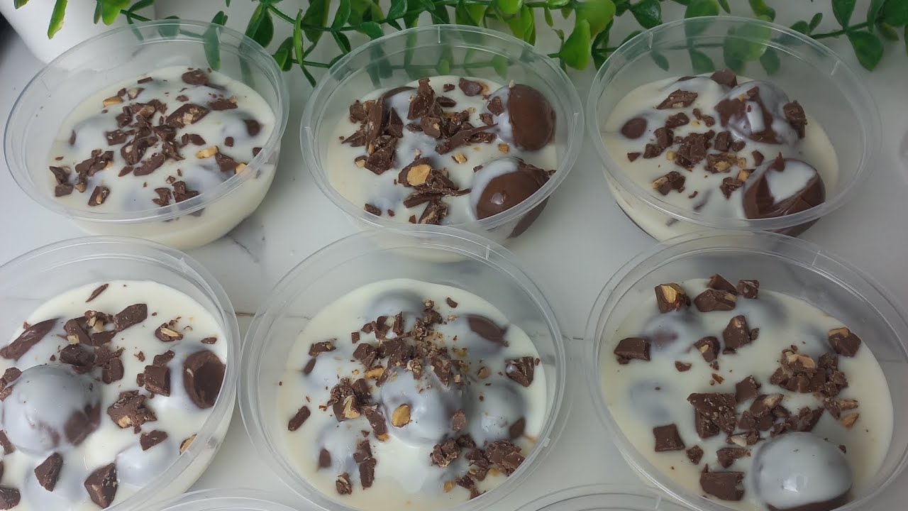 RESEP SIMPEL PUDDING BALL SILVERQUEEN - YouTube