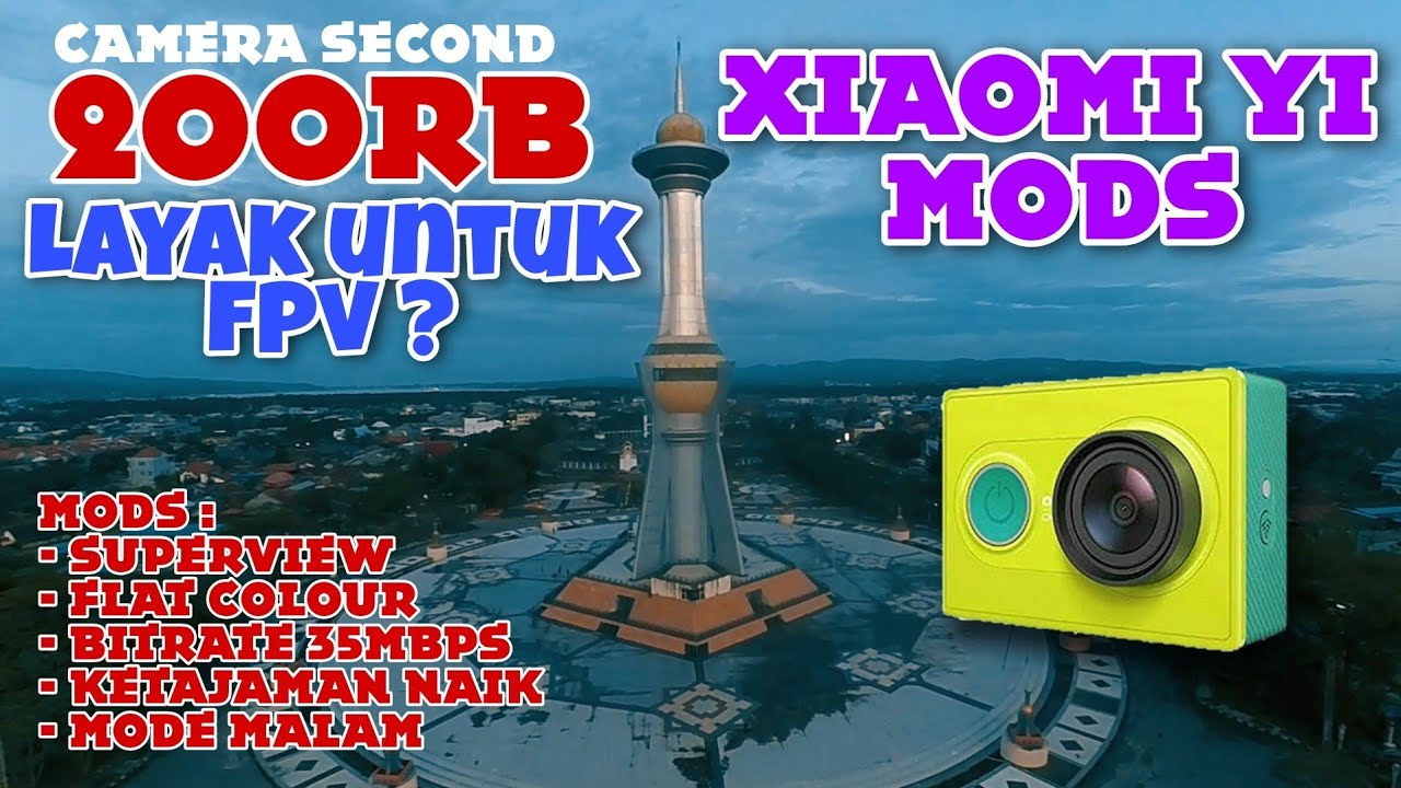 Xiaomi Yi Camera Mod Superview Gopro Tune Flat Colour 35mbps Bitrate ...