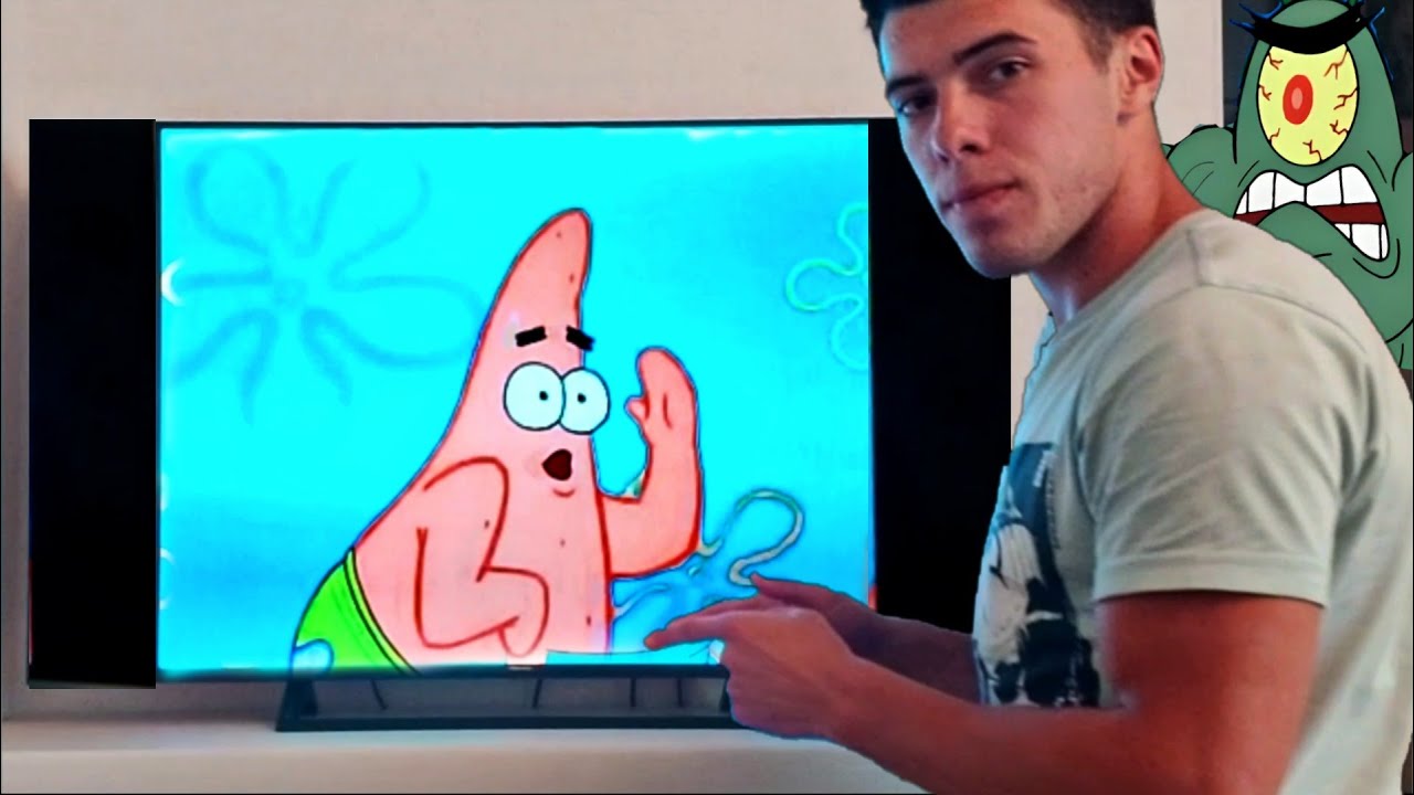 Patrick Laughing - Tickling Patrick TikTok TV Challenge - YouTube