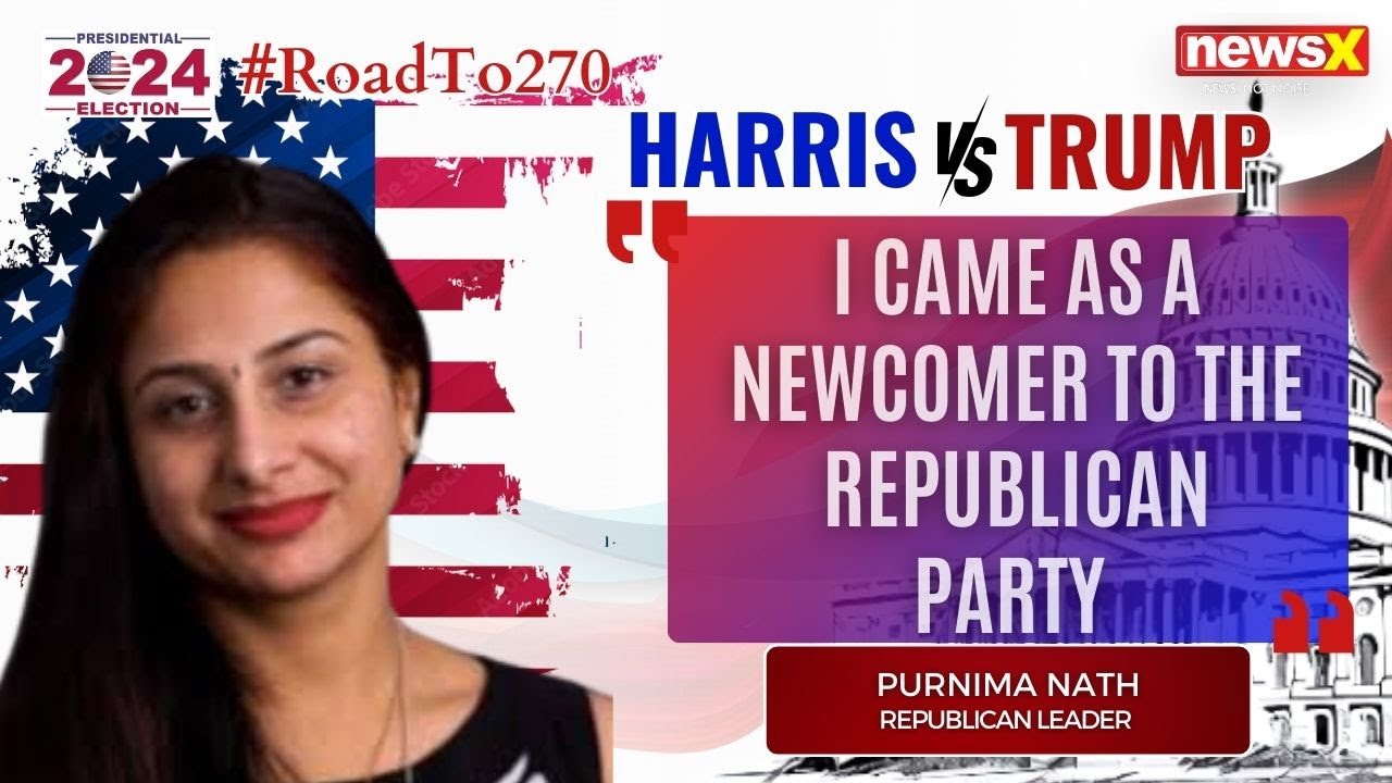US Elections | Purnima Nath, Republican Leader, Reacts to Trump's ...