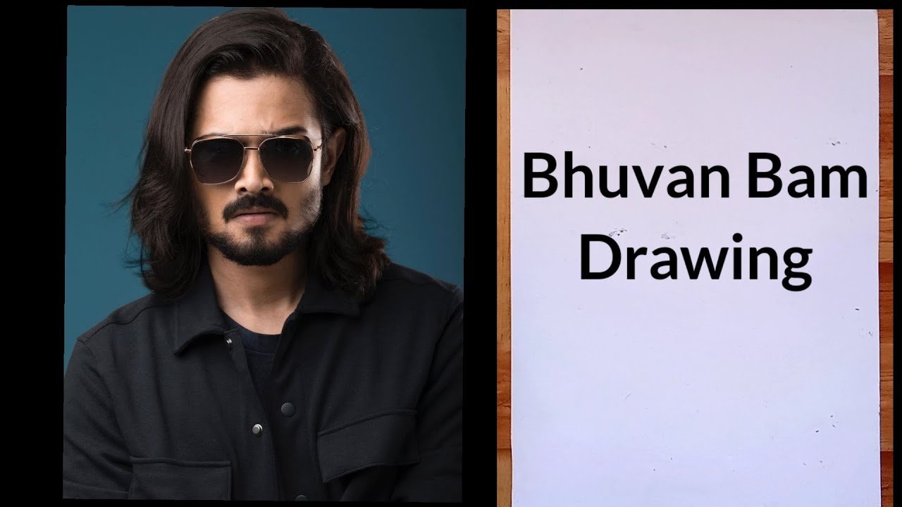 Bhuvan Bam Drawing with Colour pencil | kml |@DOMSIndiaofficial ...