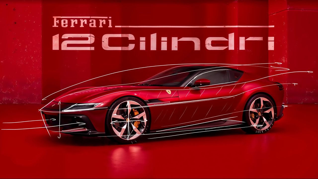 5 Amazing Design Technique of the NEW FERRARI 12 CILINDRI - YouTube