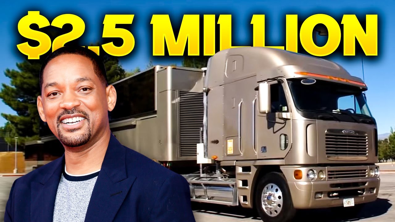 Inside Will Smith's AMAZING 2-Story Motorhome - YouTube