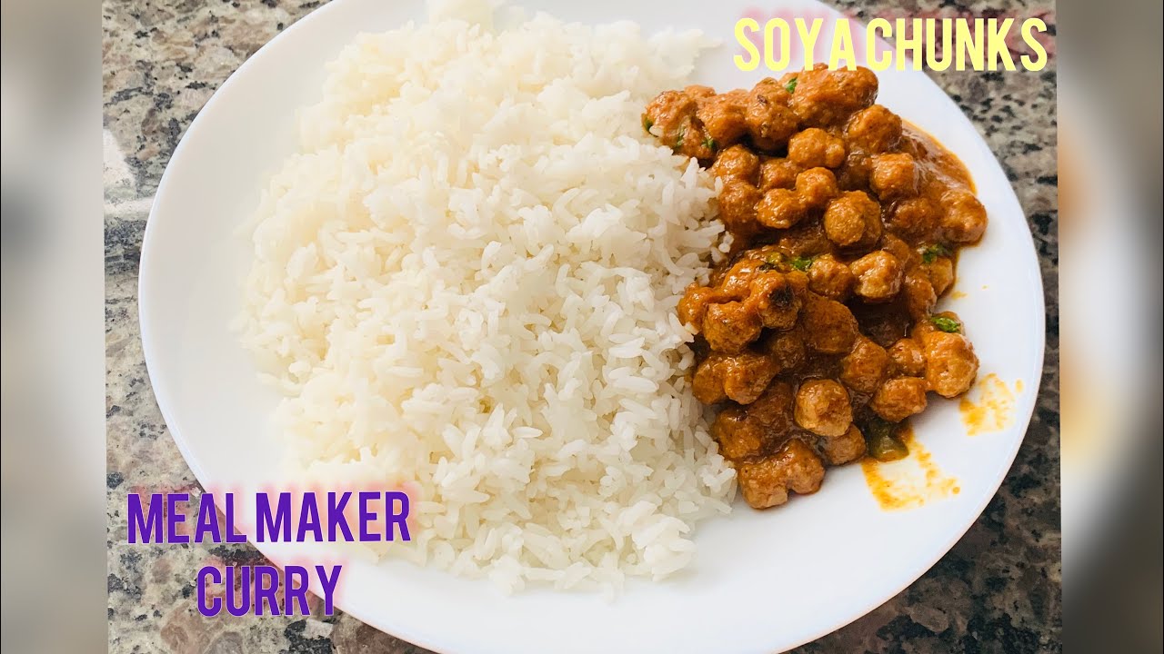 Soya chunks curry / Meal Maker curry//#mealmakerrecipe #soyachunkscurry ...