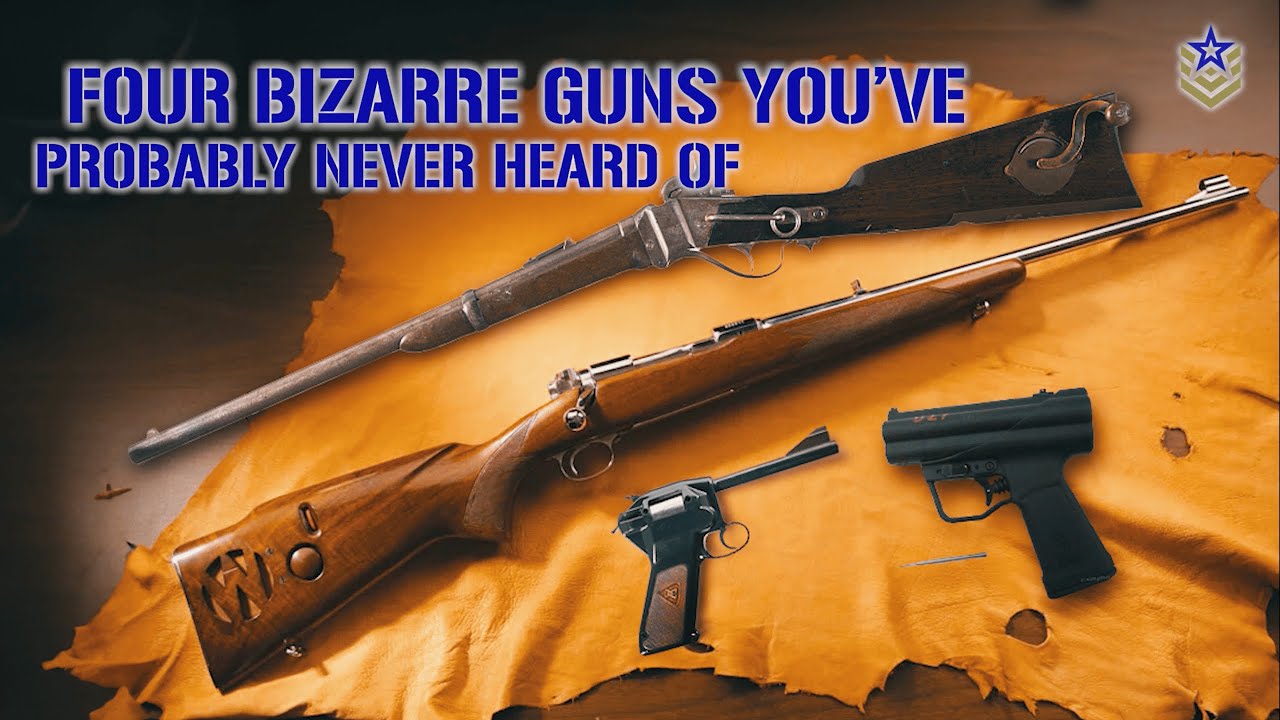 Four Bizarre Guns You've Probably Never Heard Of - YouTube