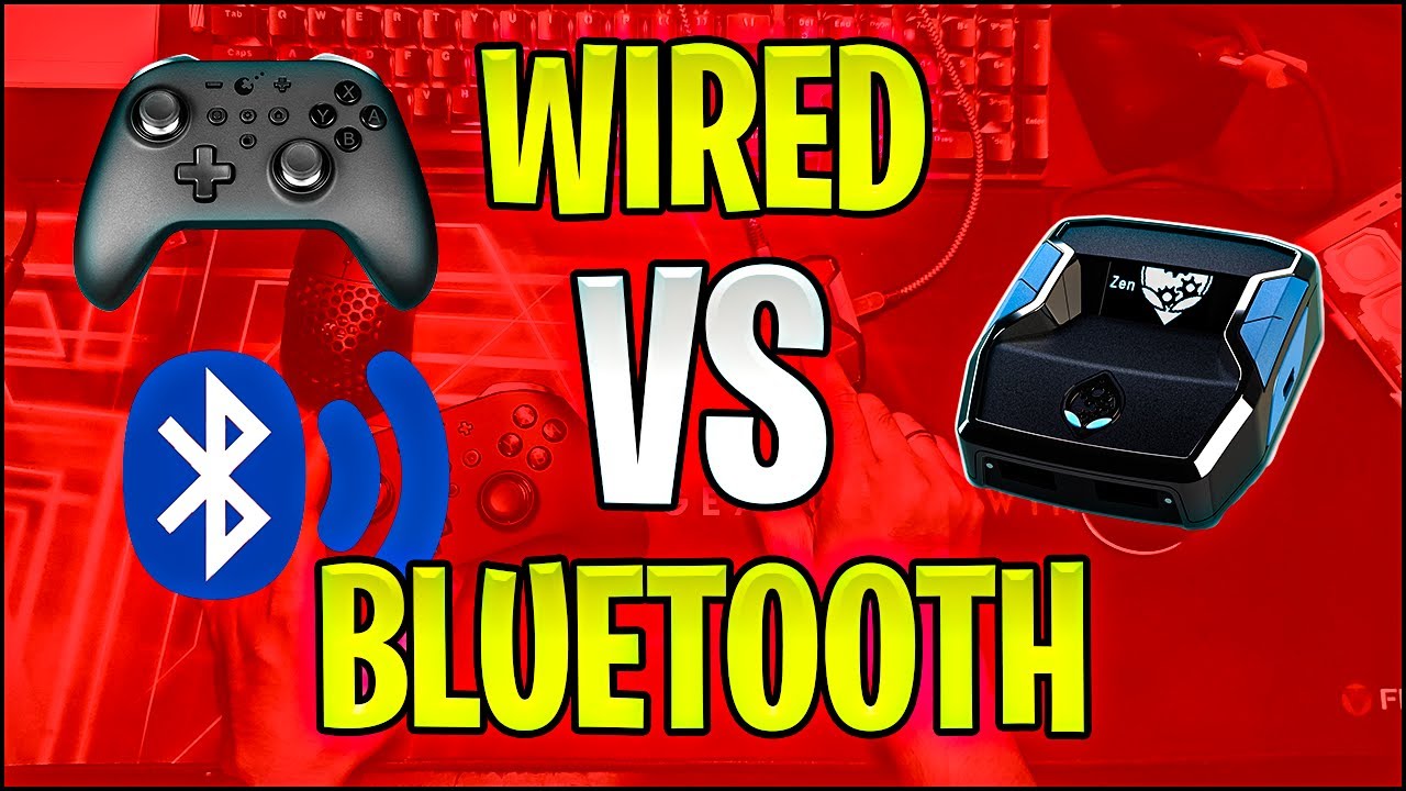 Cable VS Bluetooth Controller on Cronus Zen - YouTube