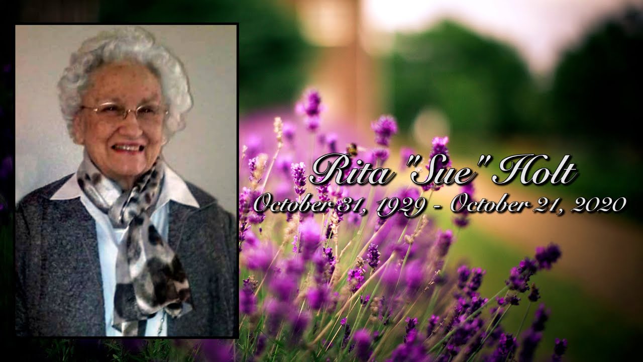 Sue Holt Keepsake Video - YouTube