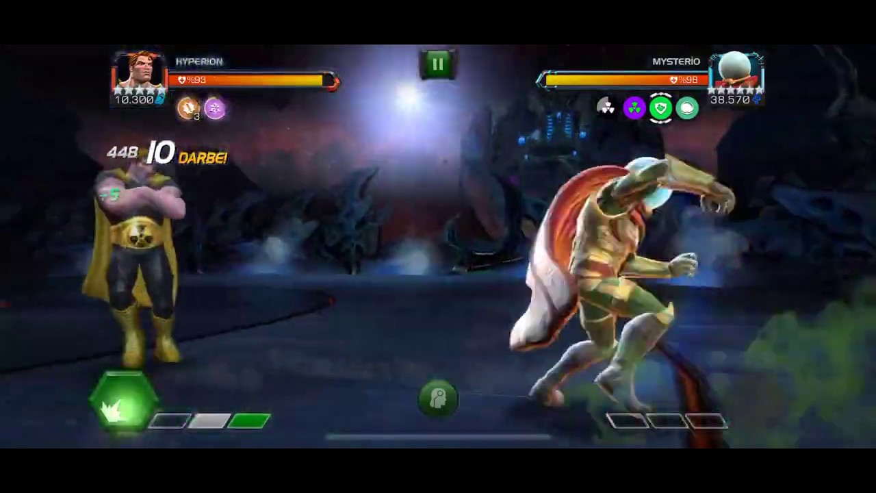 How to defeat Last Boss Uncollected Mysterio with Hyperion Crazy - MCOC ...