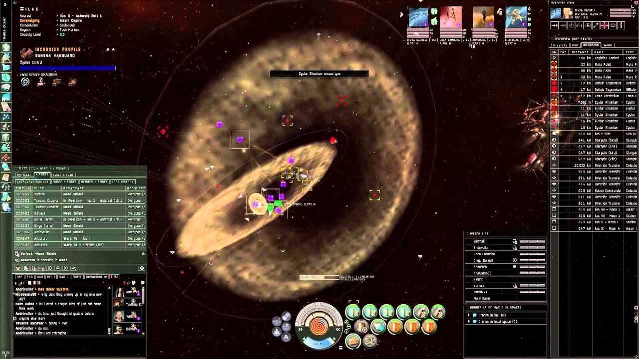 Override Transfer Array - Eve Online - YouTube