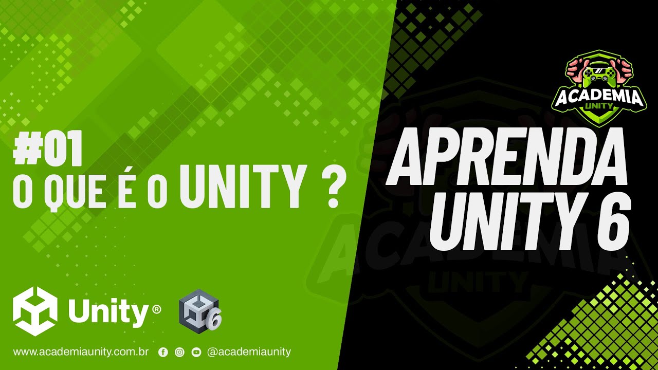 Aprenda Unity 6 - O que é o Unity? - YouTube