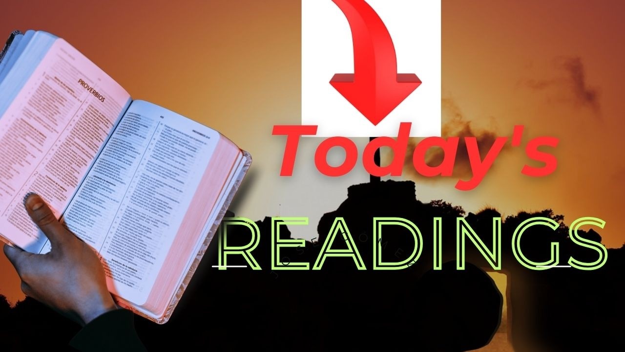 Today's reading Saturday march 8th 2025 - YouTube