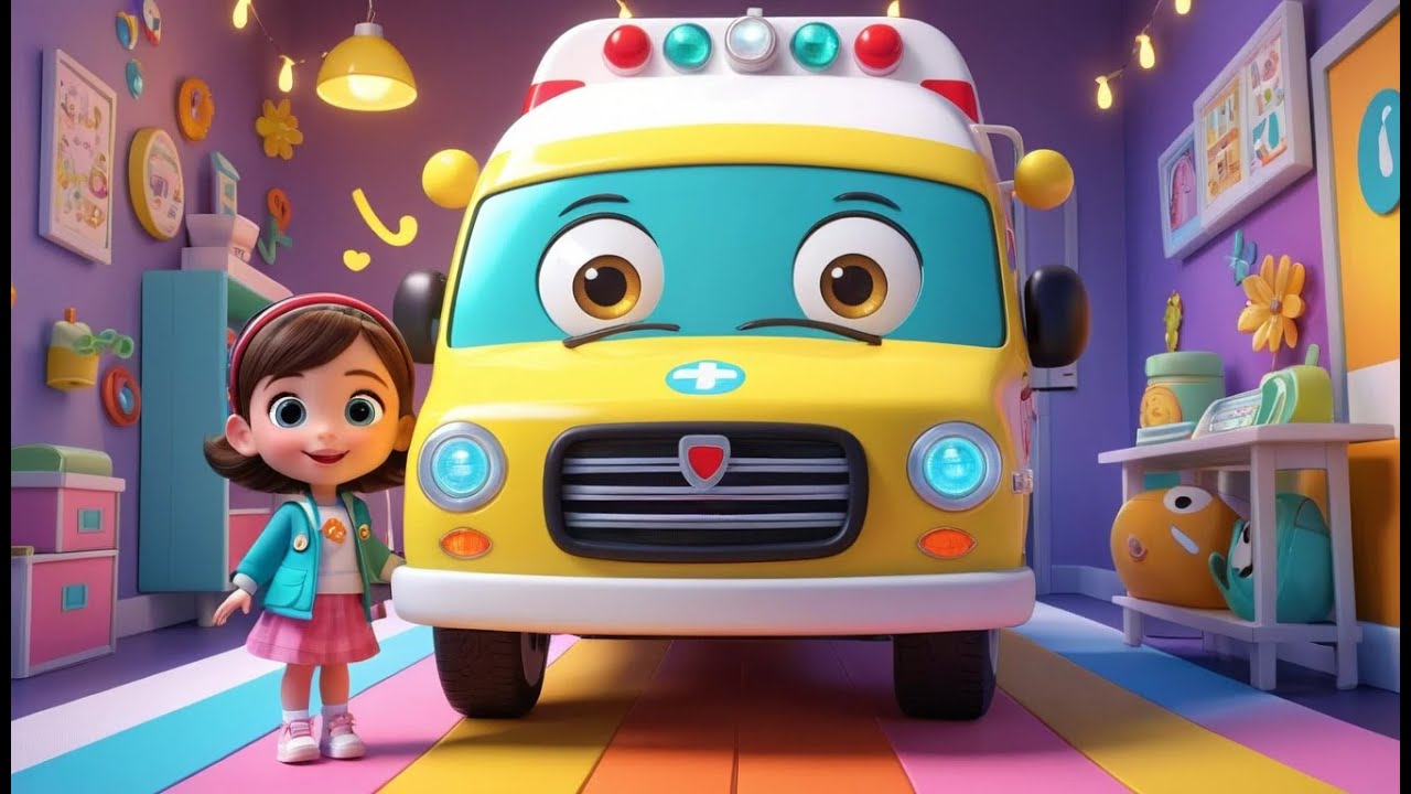 Boo Boo Song with Superhero Ambulance Rescue | Fun Kids Song for ...