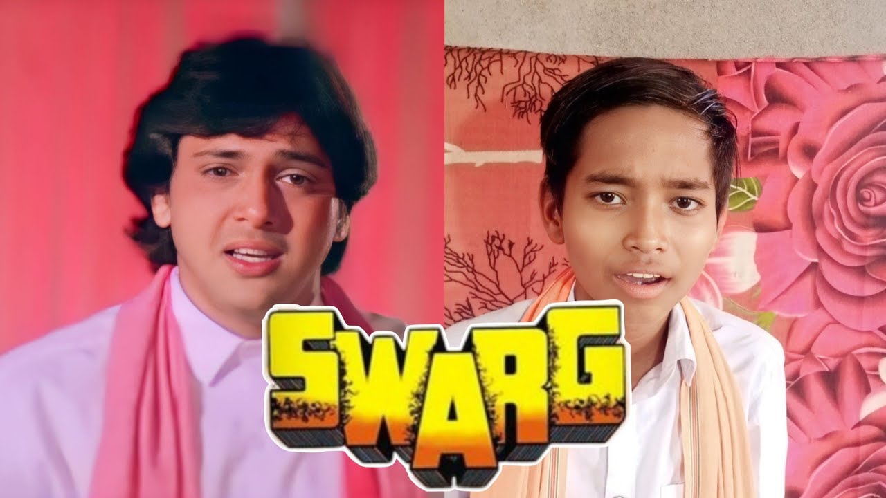 swarg (1990) | Govinda | Rajesh khanna |swarg movie best scene | swarg ...