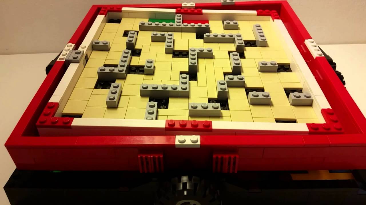 Lego Marble Maze MOC (set 21305) - YouTube