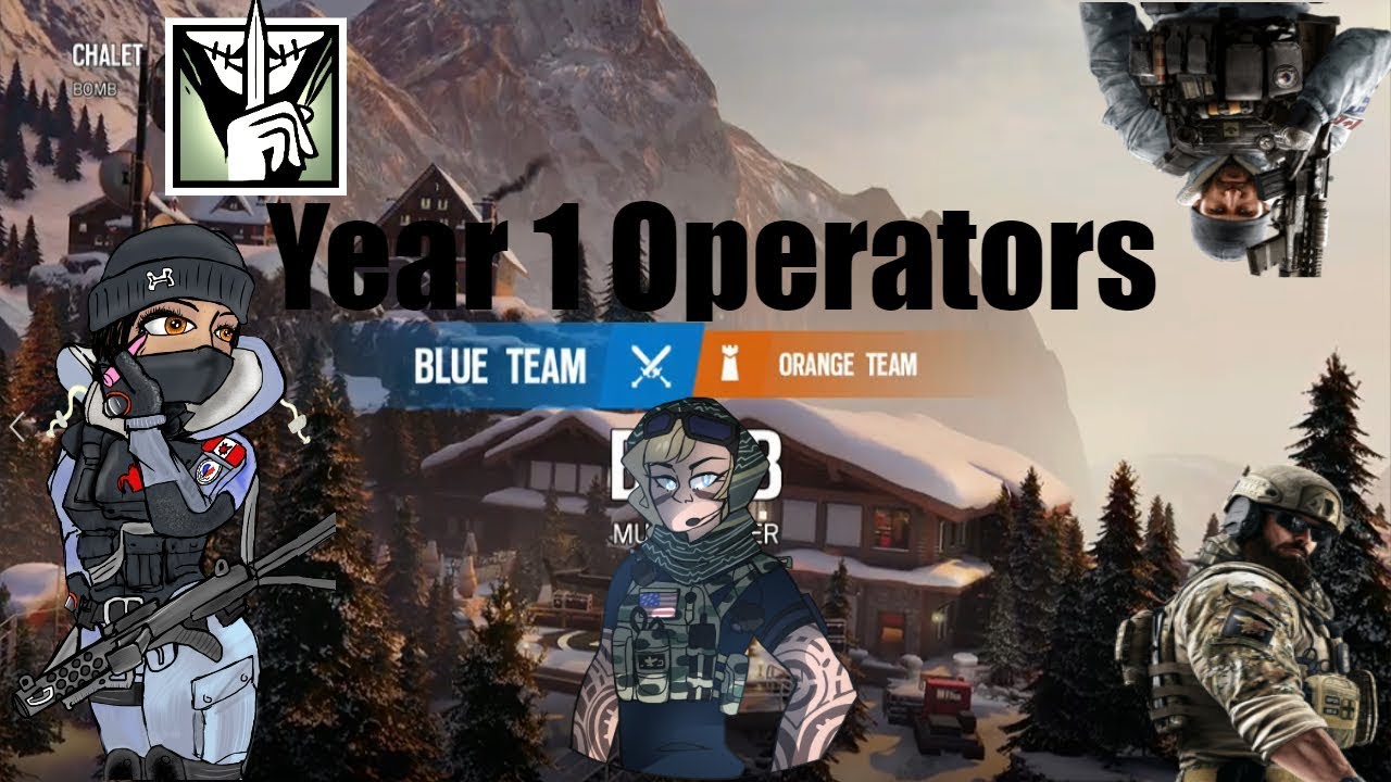 Rainbow six siege:Year 1 operators Part 1 - YouTube