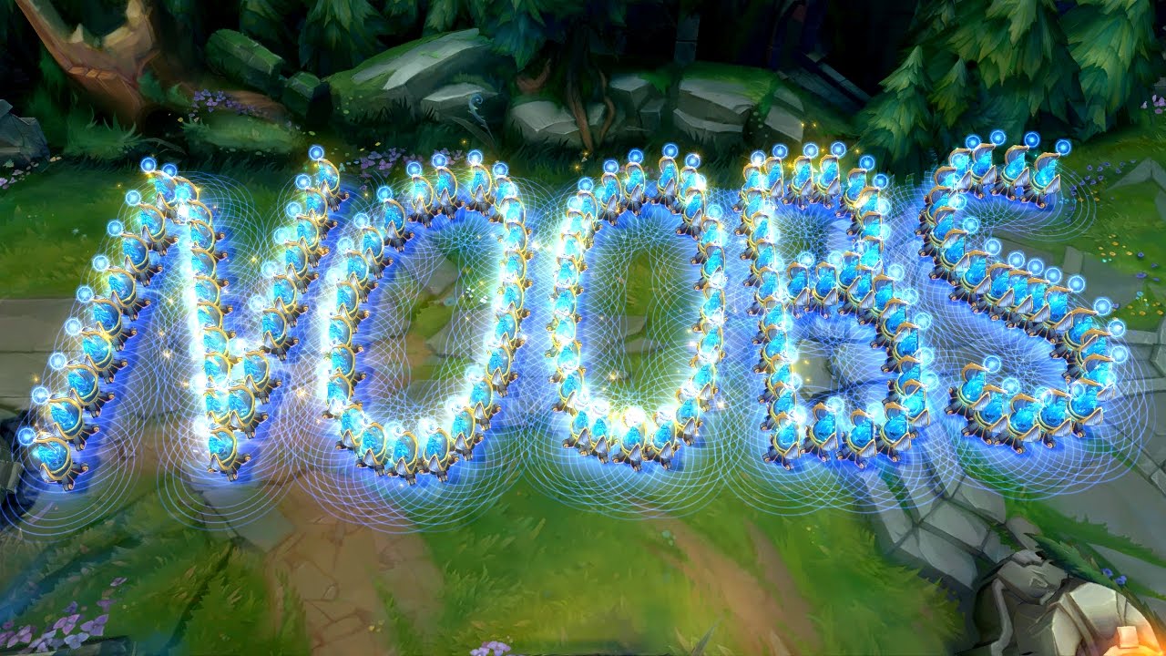 MESSAGE TO ALL LEAGUE PLAYERS! (Blue Trinket Artwork) - YouTube