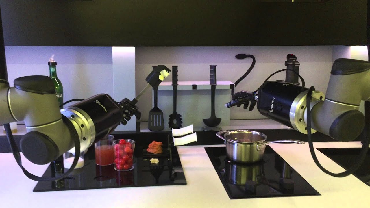 Robo chef to give every home access to a personal chef - YouTube