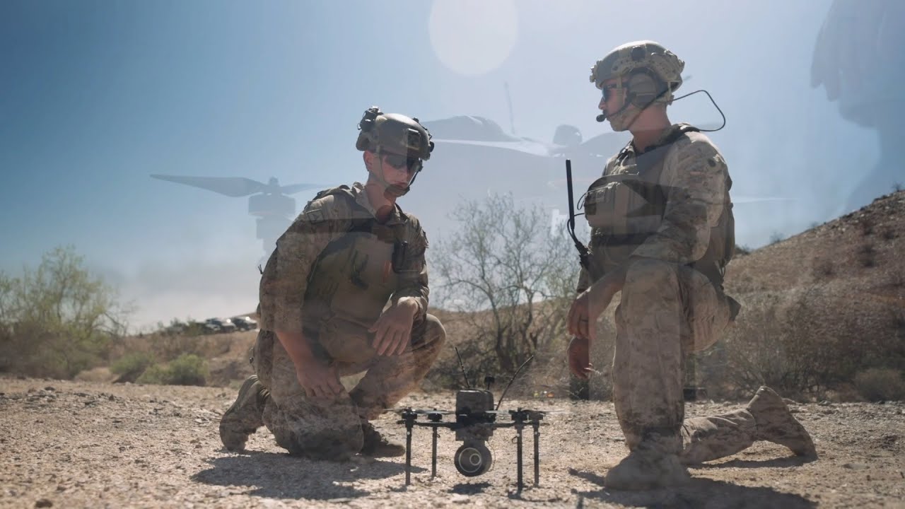 Civilian Contractors introduce Marines to the Neros Archer FPV Drone ...