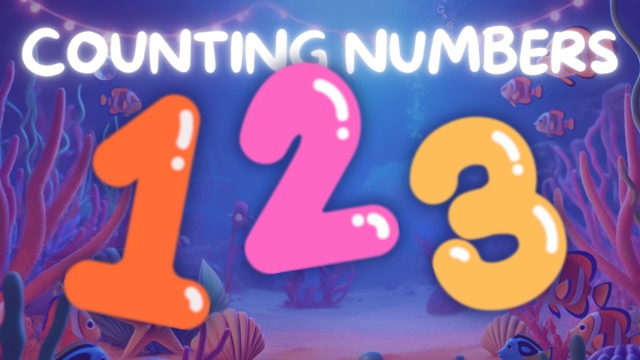 Counting Song for Toddlers | Learn to Count 1 to 10 with Fun Nursery ...