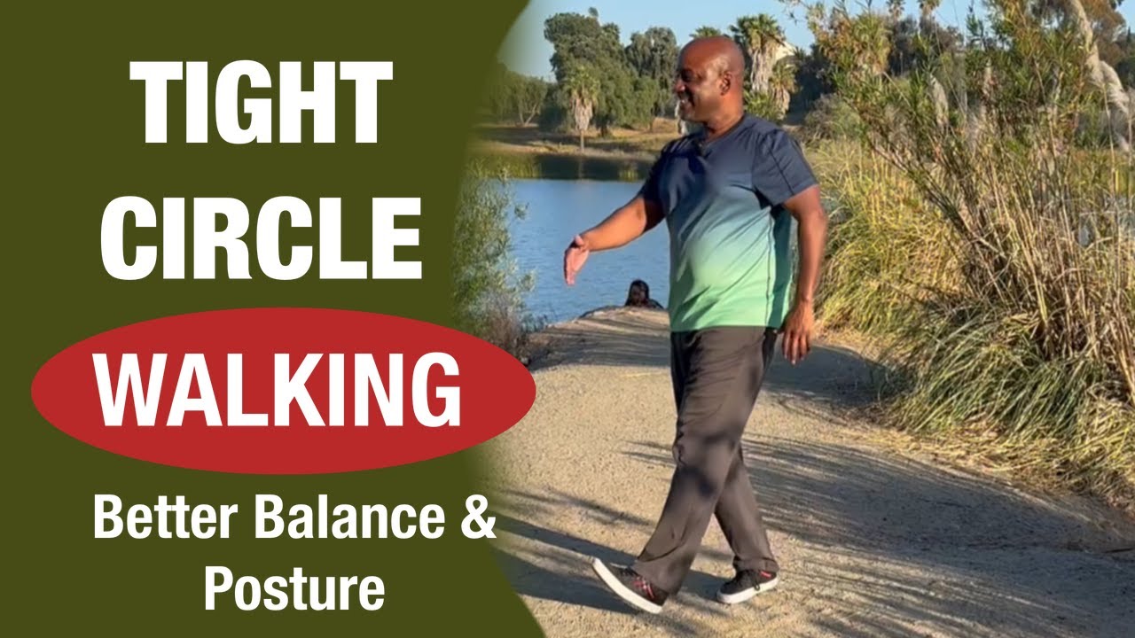 Tight Circle Walking : Unlock Core Balance and Waist Power - YouTube