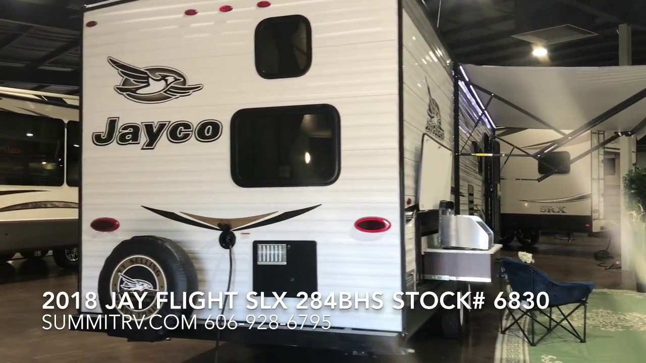 2018 Jay Flight SLX 8 284BHS at Summit RV in Ashland, KY - YouTube
