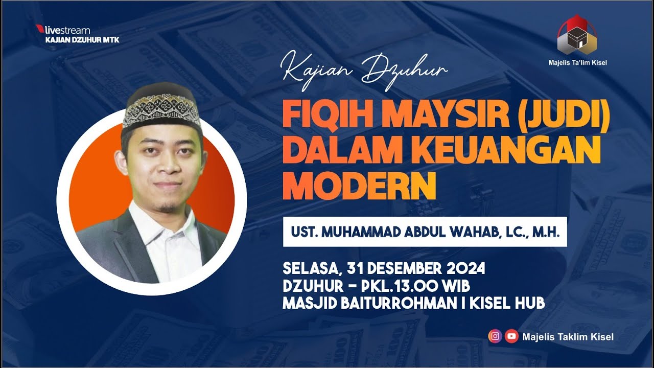 Khutbah Jum'at Masjid Baiturrohman Kisel Hub | Jum'at, 27 Desember 2024 ...