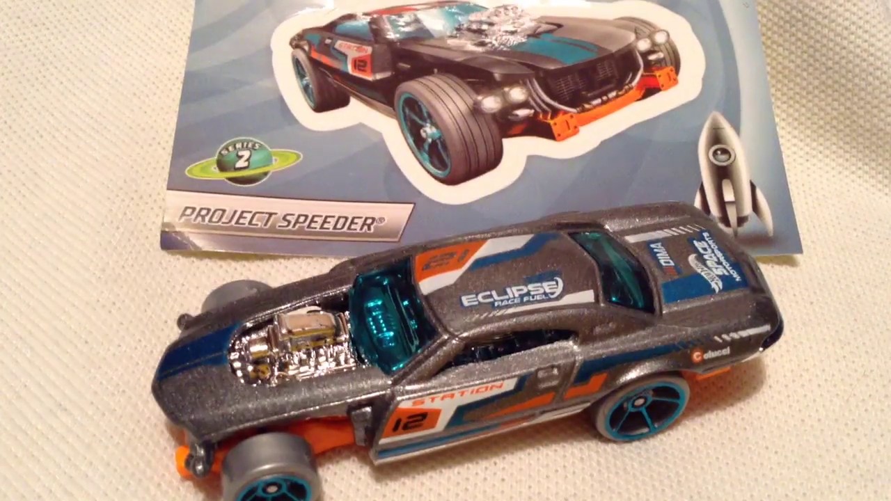 Hot Wheels Project Speeder (2018 Mystery Models Series 2 - Silver Chase ...