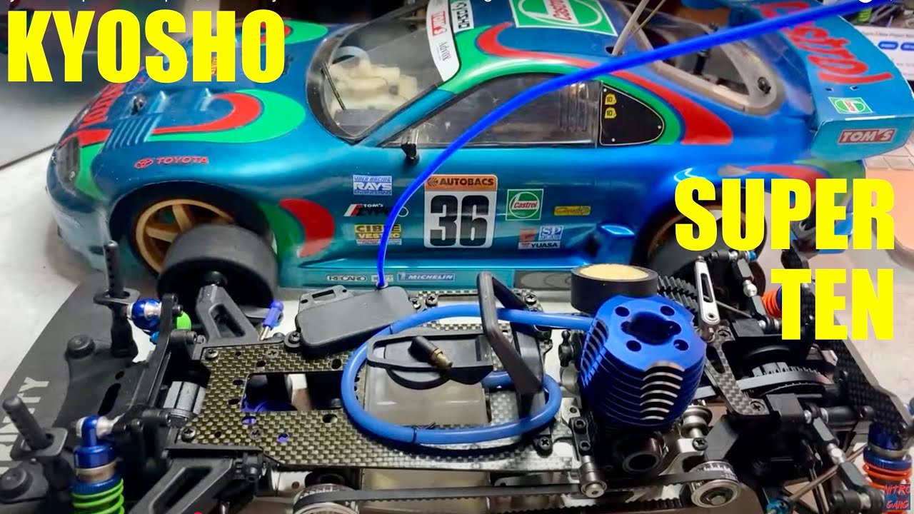 Kyosho Super Ten Supra🔥New Project Nitro LIVE This is no regular 1/10 ...