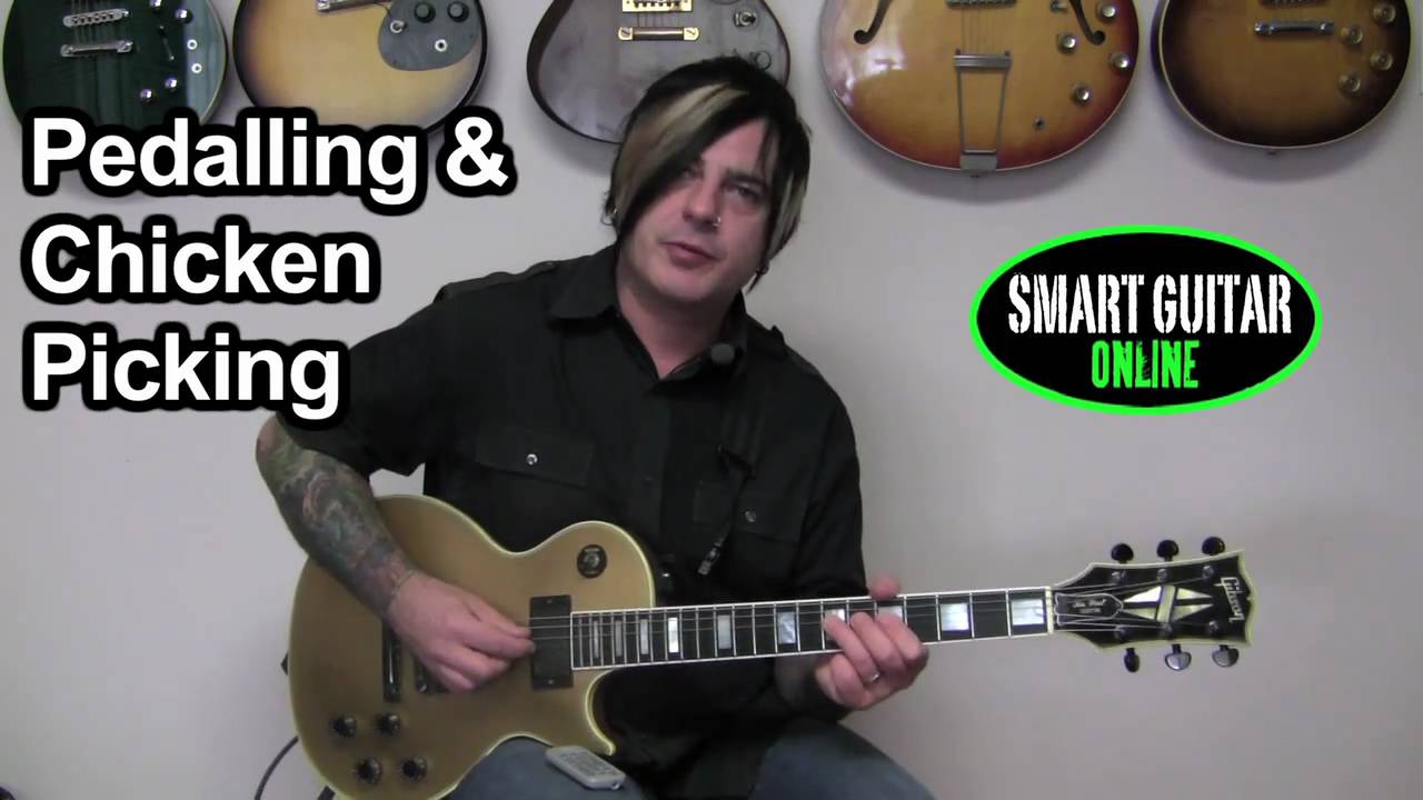Pedal Tones & Chicken Pickin" Tutorial from SmartGuitarOnline - YouTube