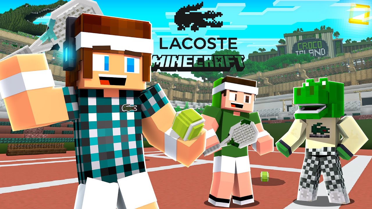 EXPLORANDO A ILHA DA LACOSTE no MINECRAFT! - YouTube