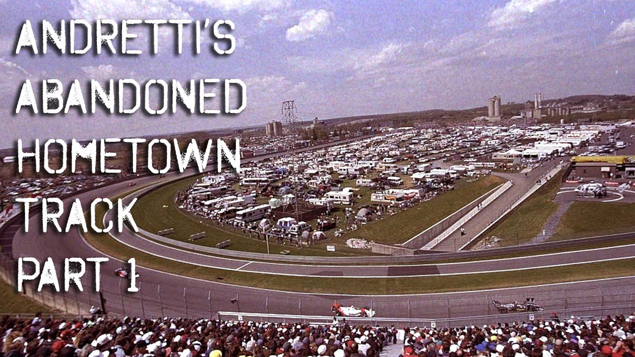 #9 | Andretti's ABANDONED NASCAR hometown track Part 1 - YouTube