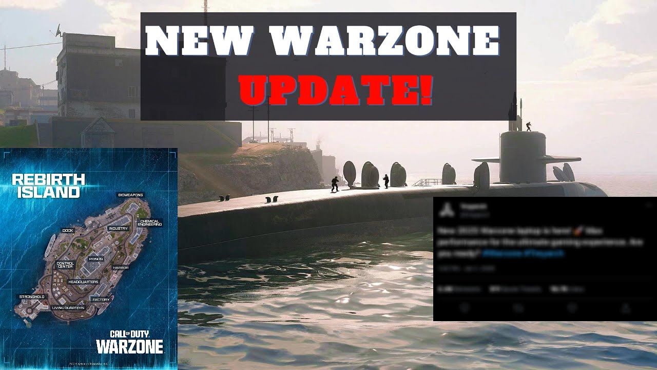 *NEW SUBMARINE* Get Your Loadout Off Spawn On Rebirth Island - YouTube