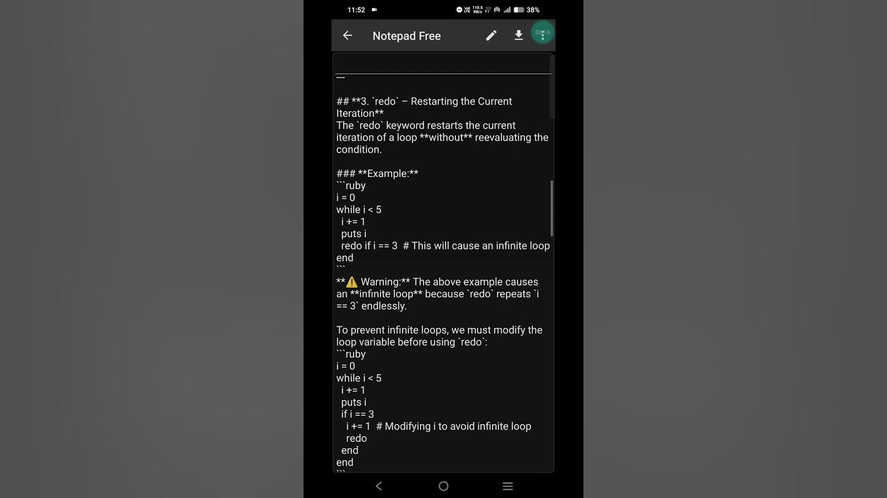 Mastering Control Flow in Ruby | Deep Dive into Break, Next, Redo, Retry & More - YouTube