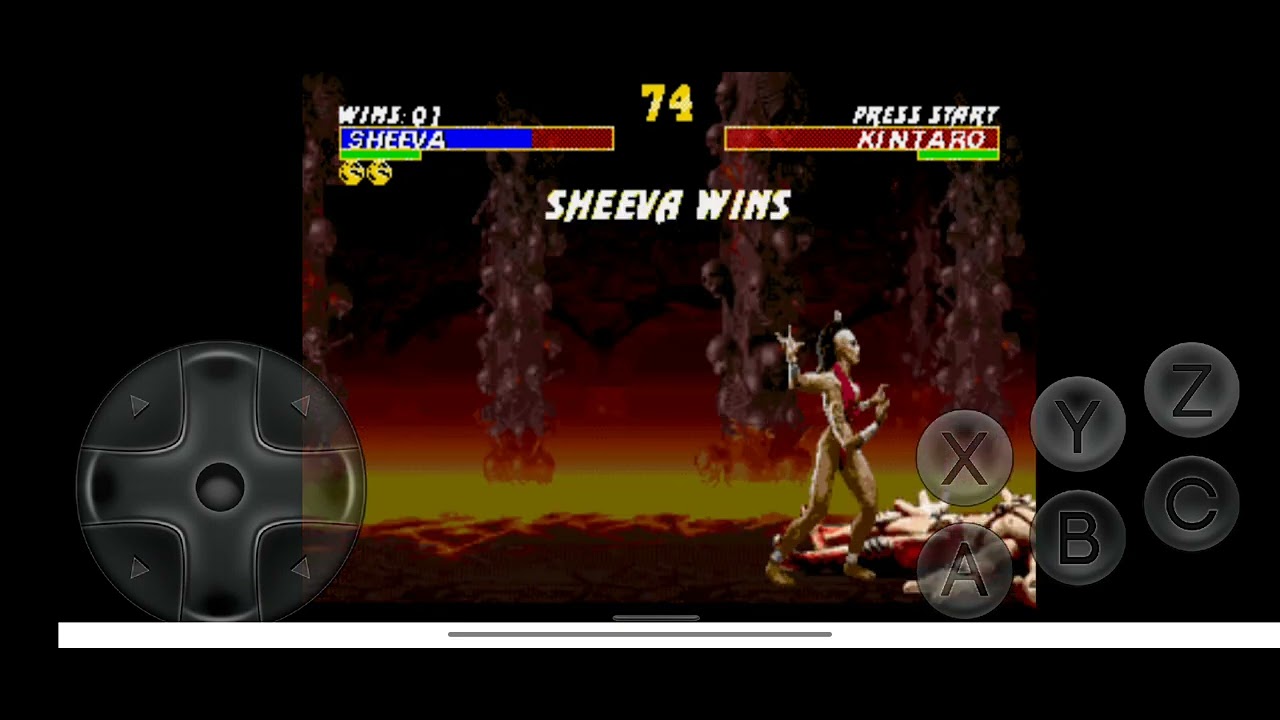Ultimate Mortal Kombat Trilogy Sheeva vs Kintaro and Kitana UMK3 Very ...