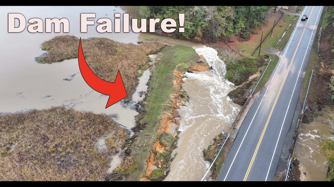 DAMS FAIL IN NORWAY, SOUTH CAROLINA - Flash Flooding Tears through ...