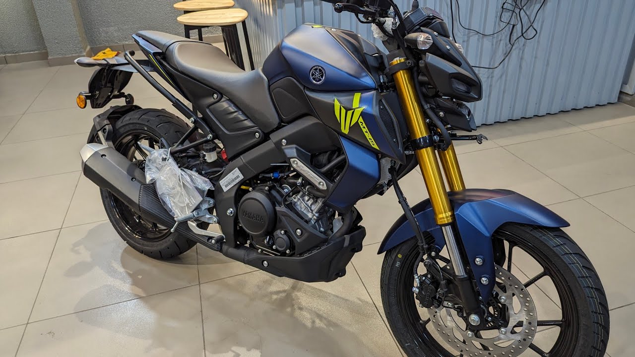 New Yamaha MT-15 Version 2.0 | Dark Matte Blue - YouTube