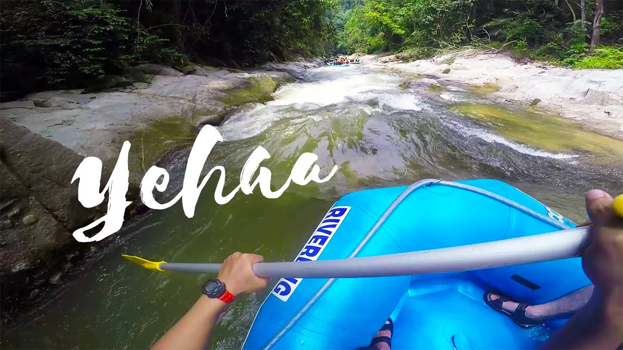 First Time: Rafting and Caving at Riverbug Gopeng - YouTube