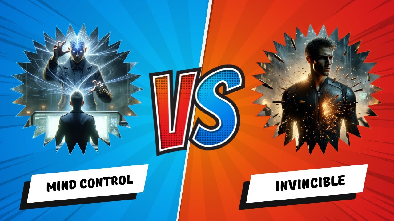 Would you choose super invincible powers or mind control abilities? - YouTube