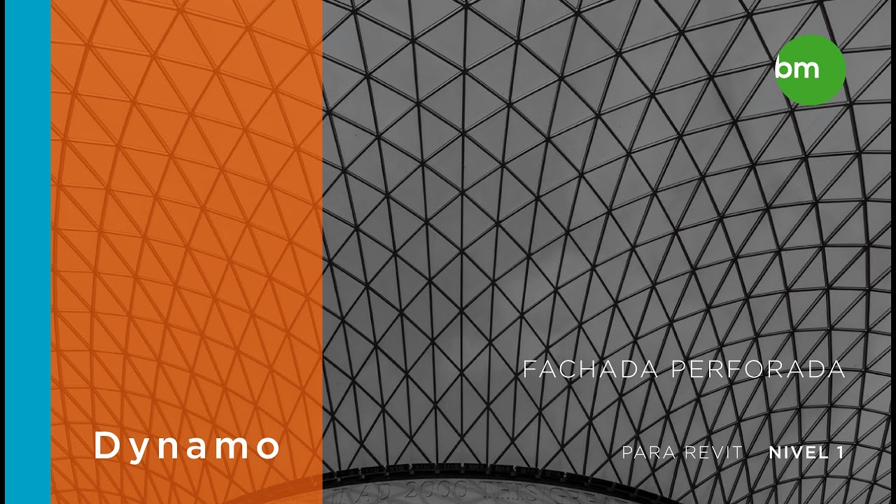 CURSO DYNAMO REVIT. Nivel 1. Fachada perforada. - YouTube
