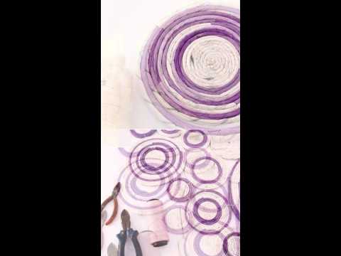 Gazete ile çok güzel kız ve erkek odası duvar süsü yapılışı , Canım Anne @Canım Anne