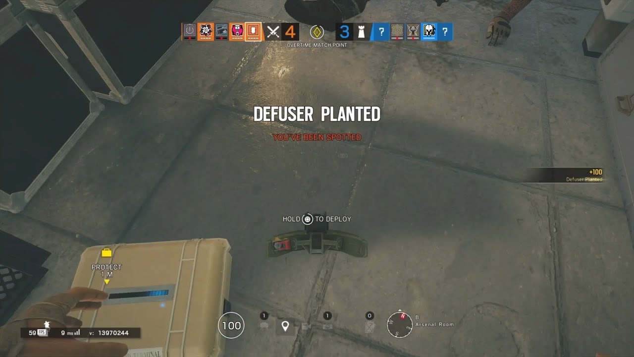 Thermite Plant Claymore Drone RAINBOW SIX® SIEGE - YouTube
