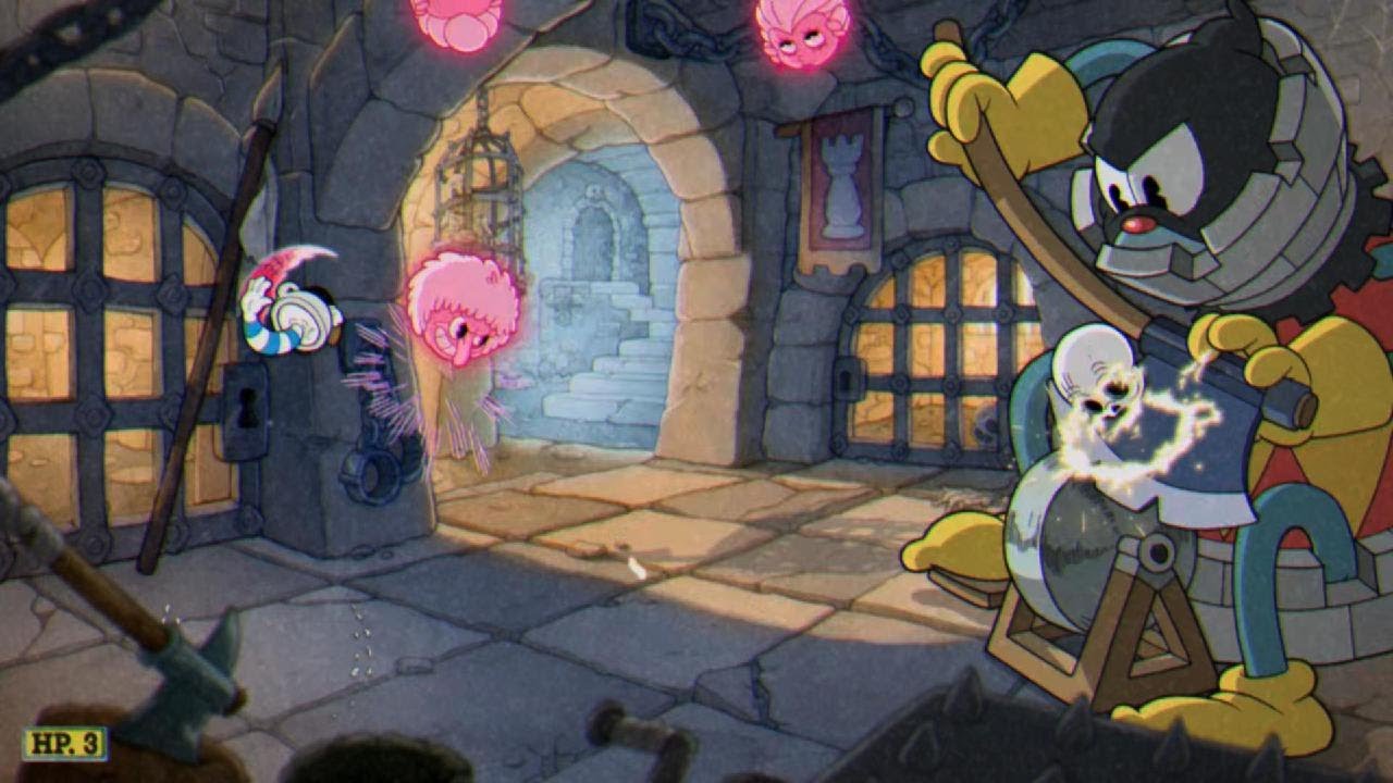 Kings Leap as Mugman, the Rook - YouTube