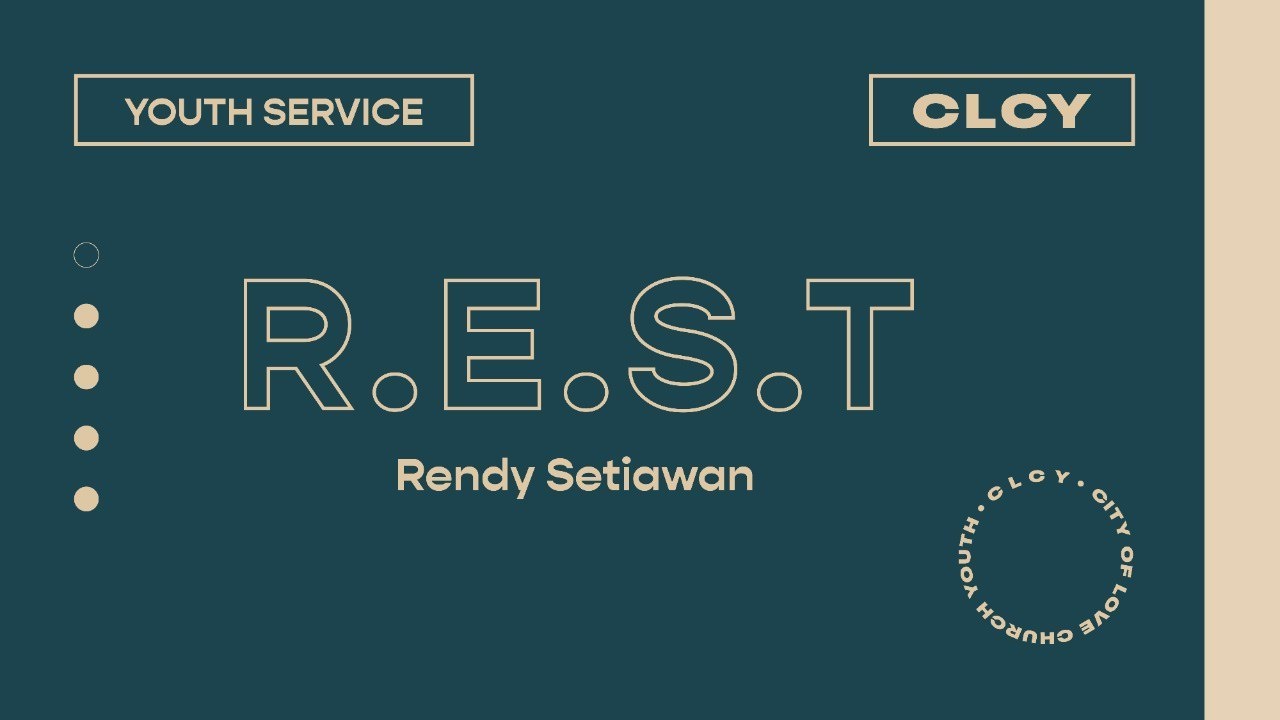 REST - Rendy Setiawan | 11/10/20 | Youth Service - YouTube