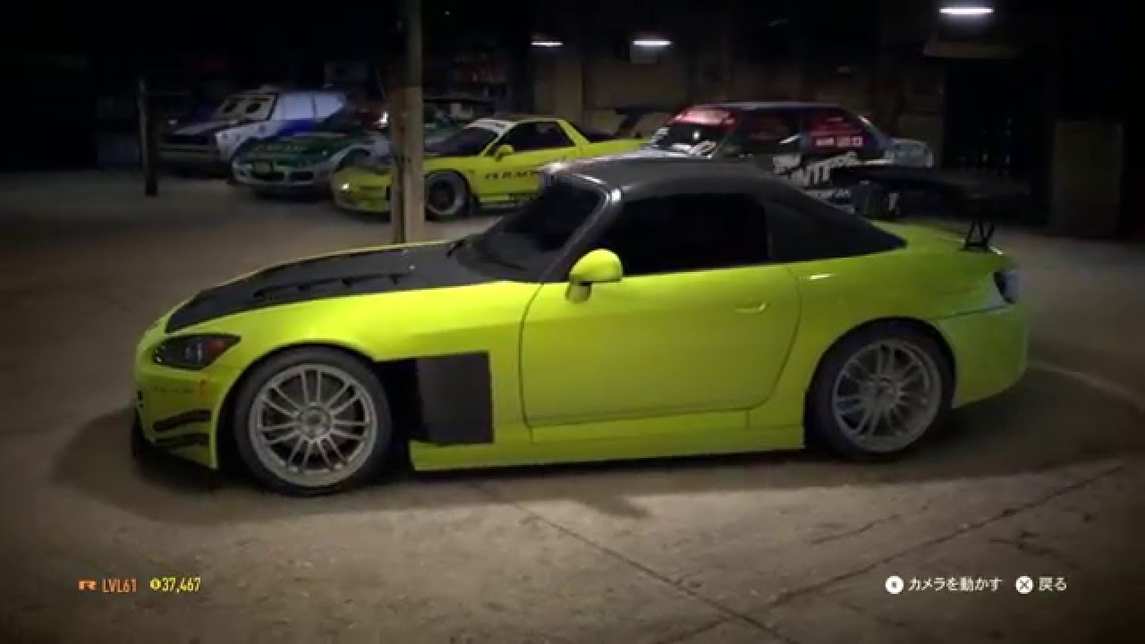 [NFS 2015] J's Racing S2000 build - YouTube