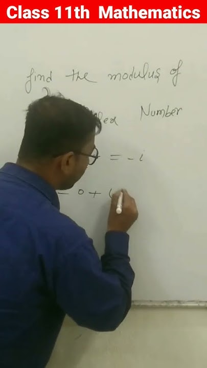 Class 11th Mathematics Complex Number solution Jee Mains#Jee#ncert#upboard#class11‎‎‎@PW ...