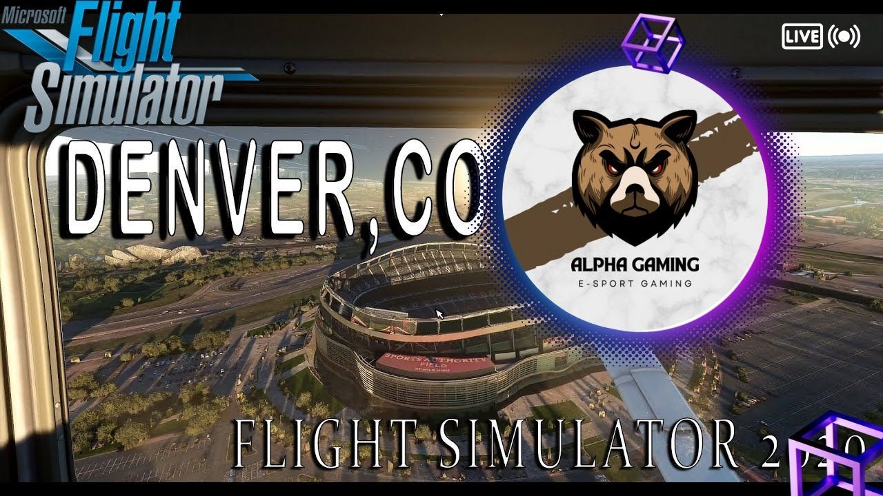 🔴4K Denver & Boulder Flight | Microsoft Flight Simulator 2022 [RTX 3090 ...