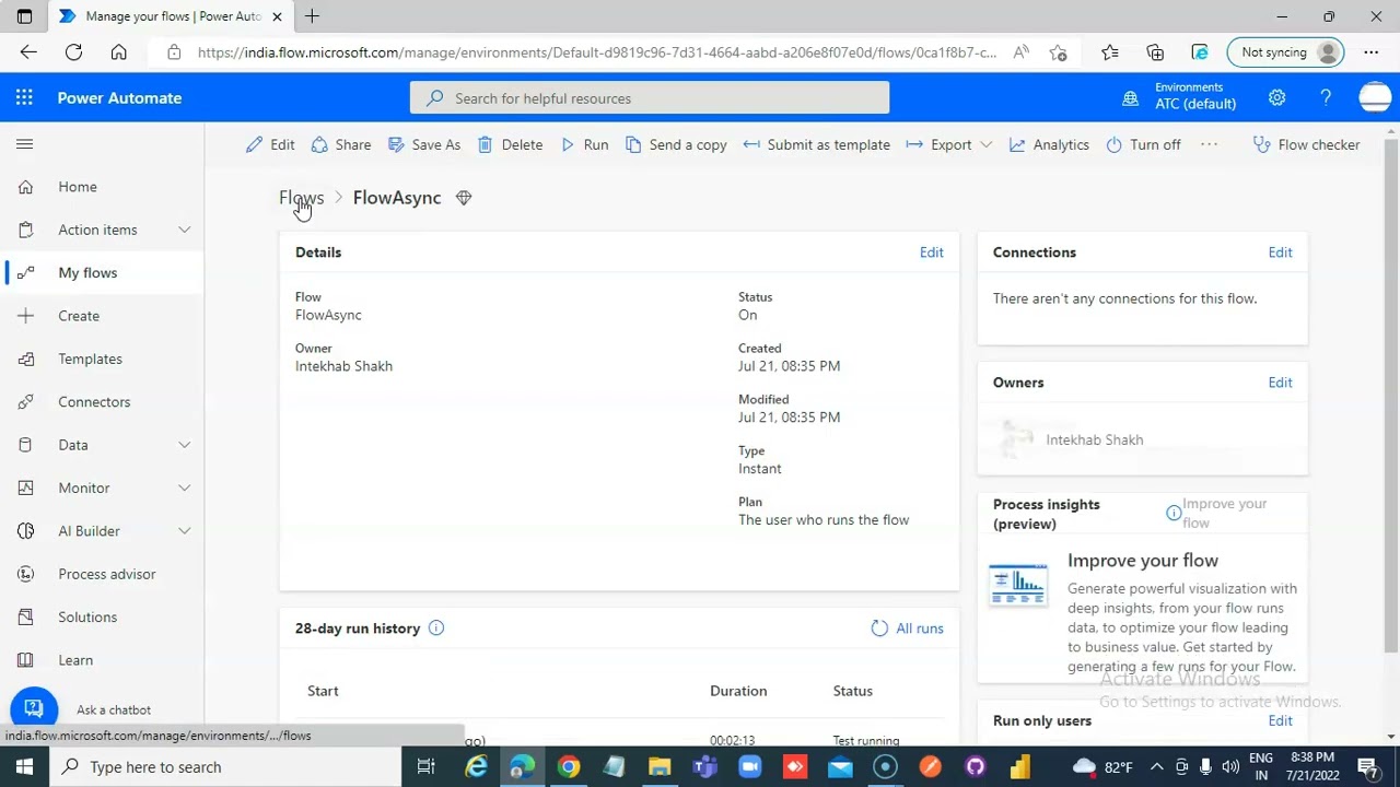 Lesson471- Power Automate Integration- Asynchronous Response -Power ...