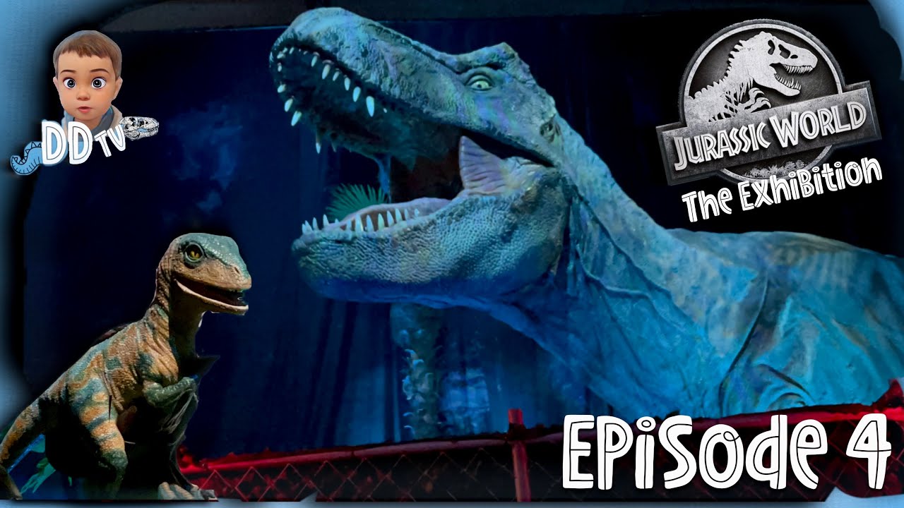 Jurassic World |The Epic T-Rex Escape |Ep4 #dinosaurs - YouTube