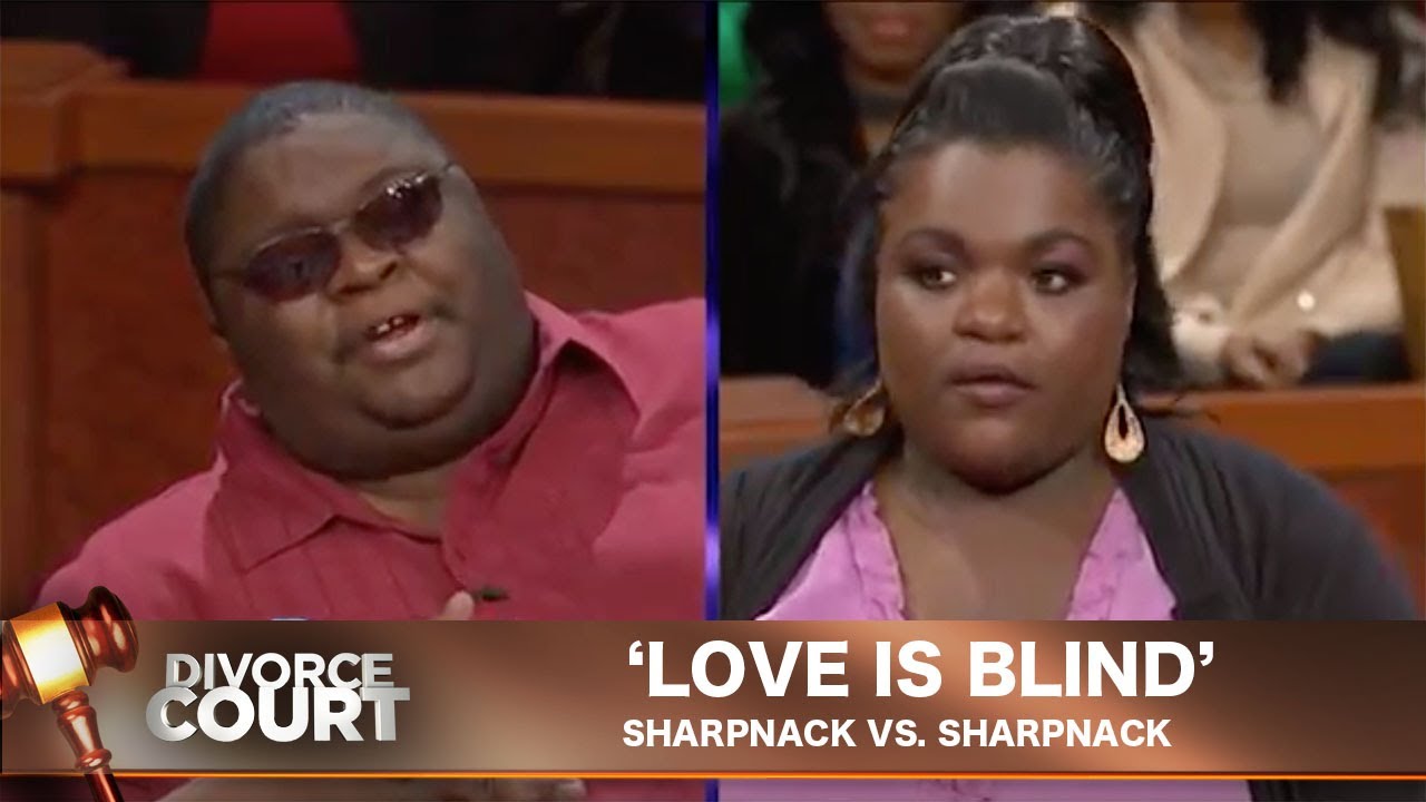 Vintage Divorce Court- Sharpnack Vs. Sharpnack: Love Is Blind - YouTube