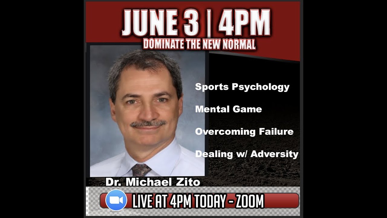 Dr Michael Zito talks about the Mental Game | Zoned Sports Academy ...